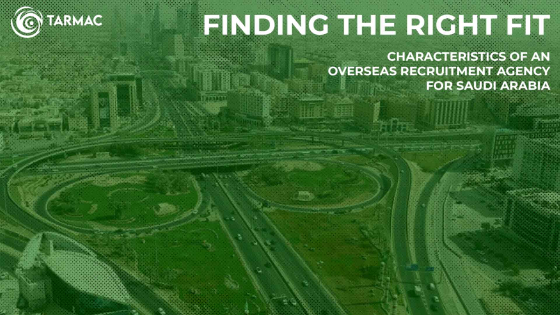 Key Characteristics of a Good Overseas Recruitment Agency for Saudi ...